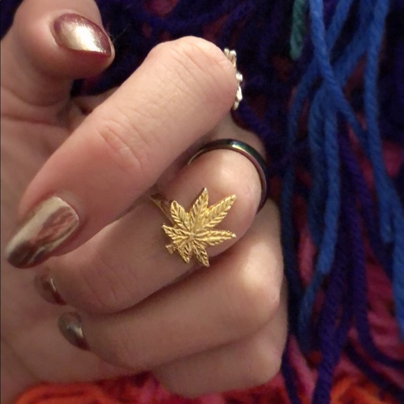 Vida Kush | Jewelry | Vida Kush 8k Gold Plated Mary Jane Ring | Poshmark